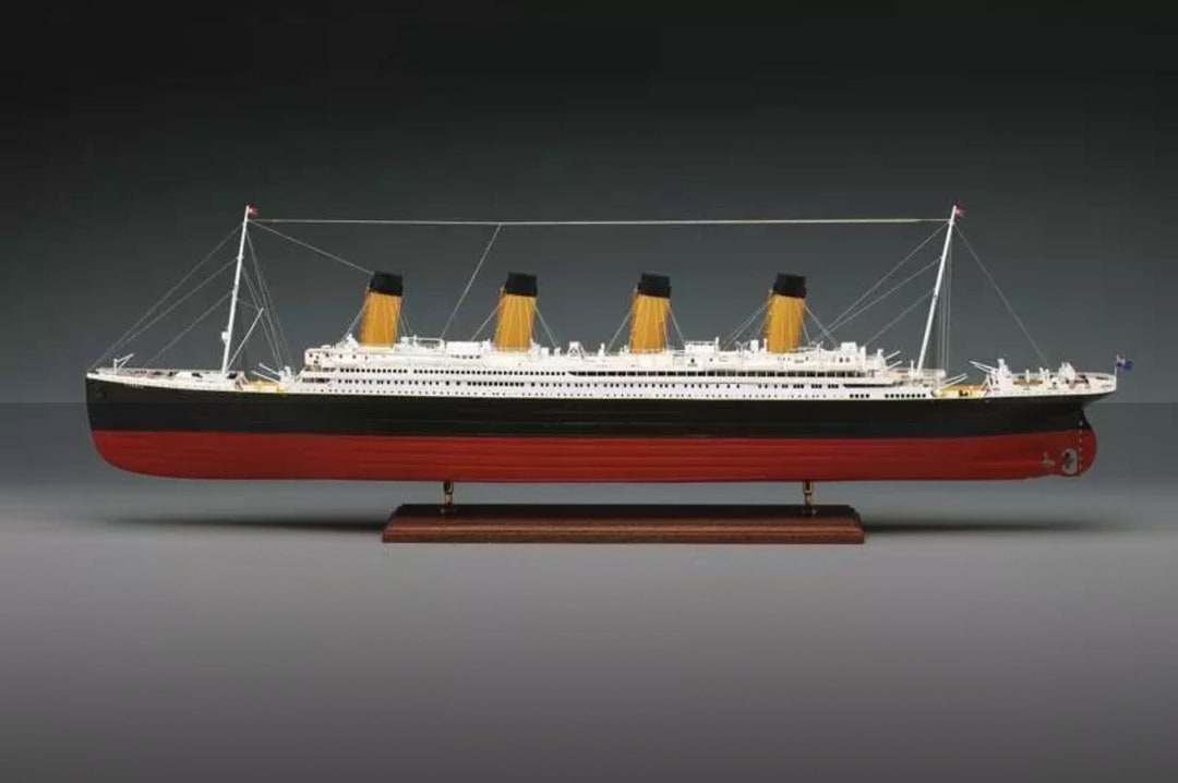 Papercraft Kit Titanic Ship 3d Paper Model Crafting Kit PDF Plans to ...