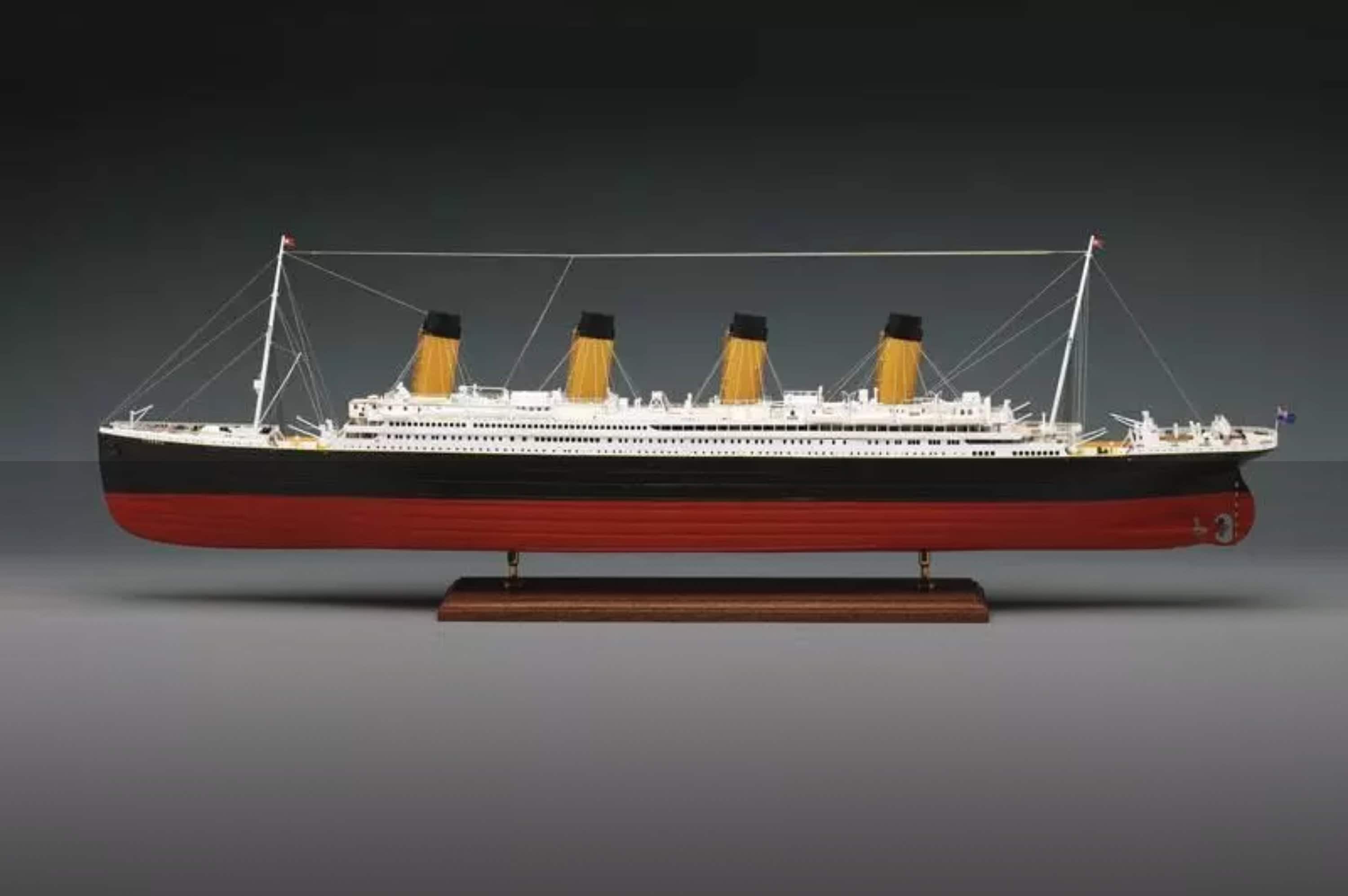 Papercraft Kit Titanic Ship 3d Paper Model Crafting Kit PDF Plans to ...