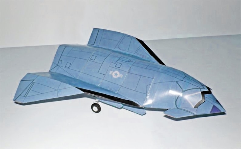 Papercraft Kit UCAV Drone Northrop Grumman 3d Paper Model Crafting Kit ...