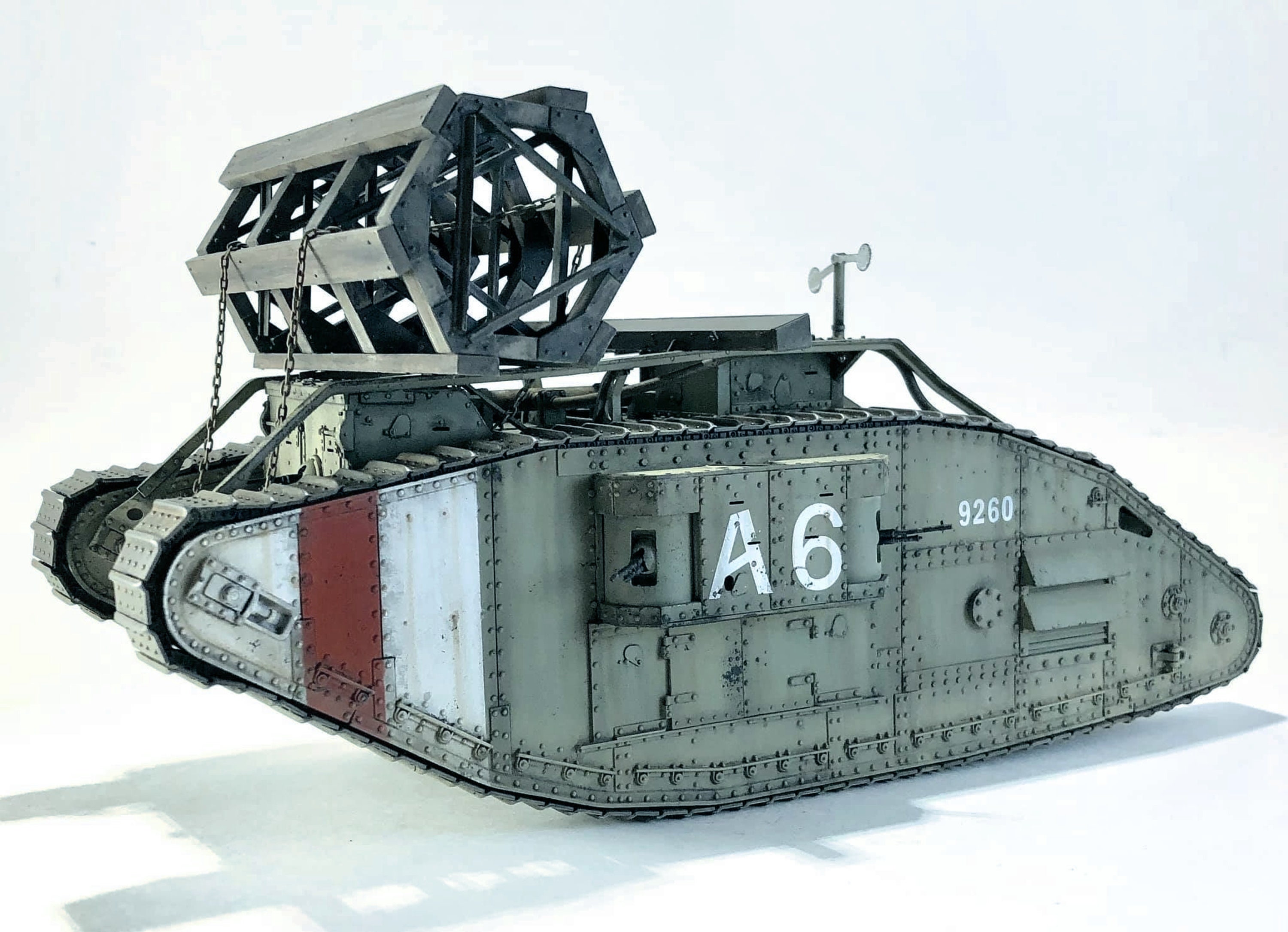 Papercraft Kit Mark IV British WWI Tank 3d Paper Model Crafting Kit PDF ...