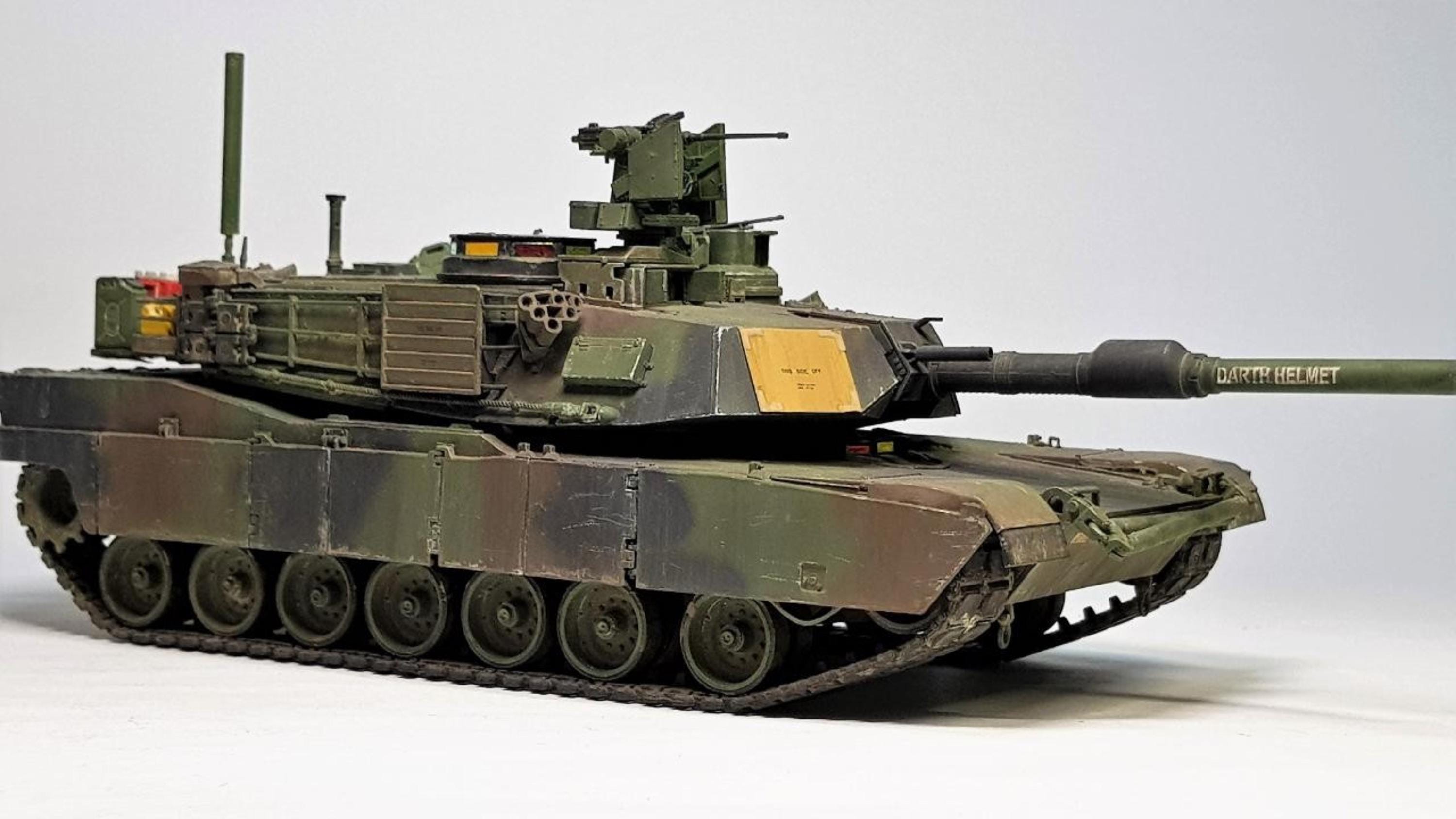 Papercraft Kit M1A2 Abrams Tank 3d Paper Model Crafting Kit PDF Plans ...