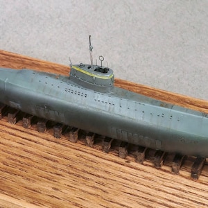 Papercraft Kit VII-B U-boat Submarine 3d Paper Model Crafting Kit PDF ...