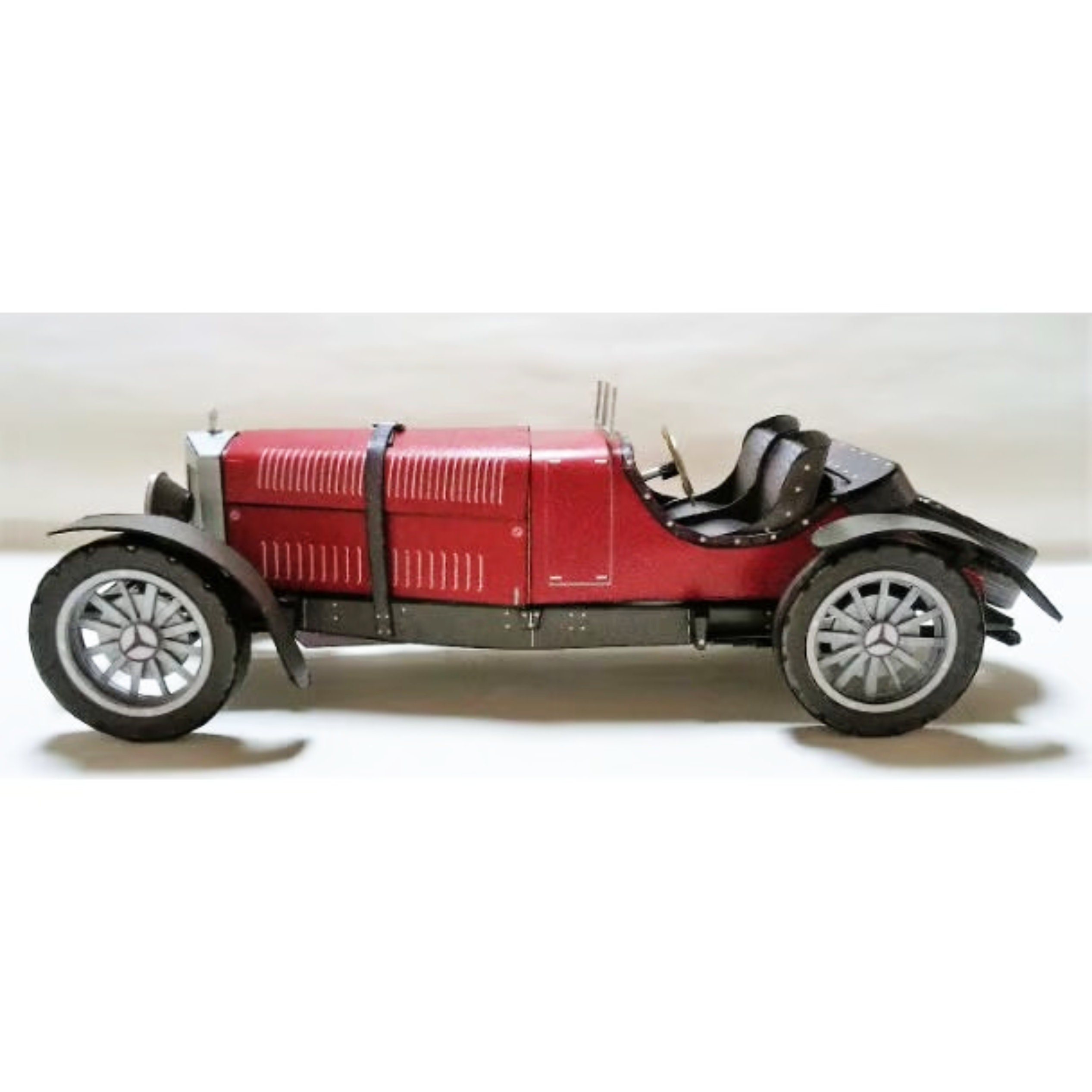 Papercraft Kit Mercedes SSK Car 3d Paper Model Crafting Kit PDF Plans ...