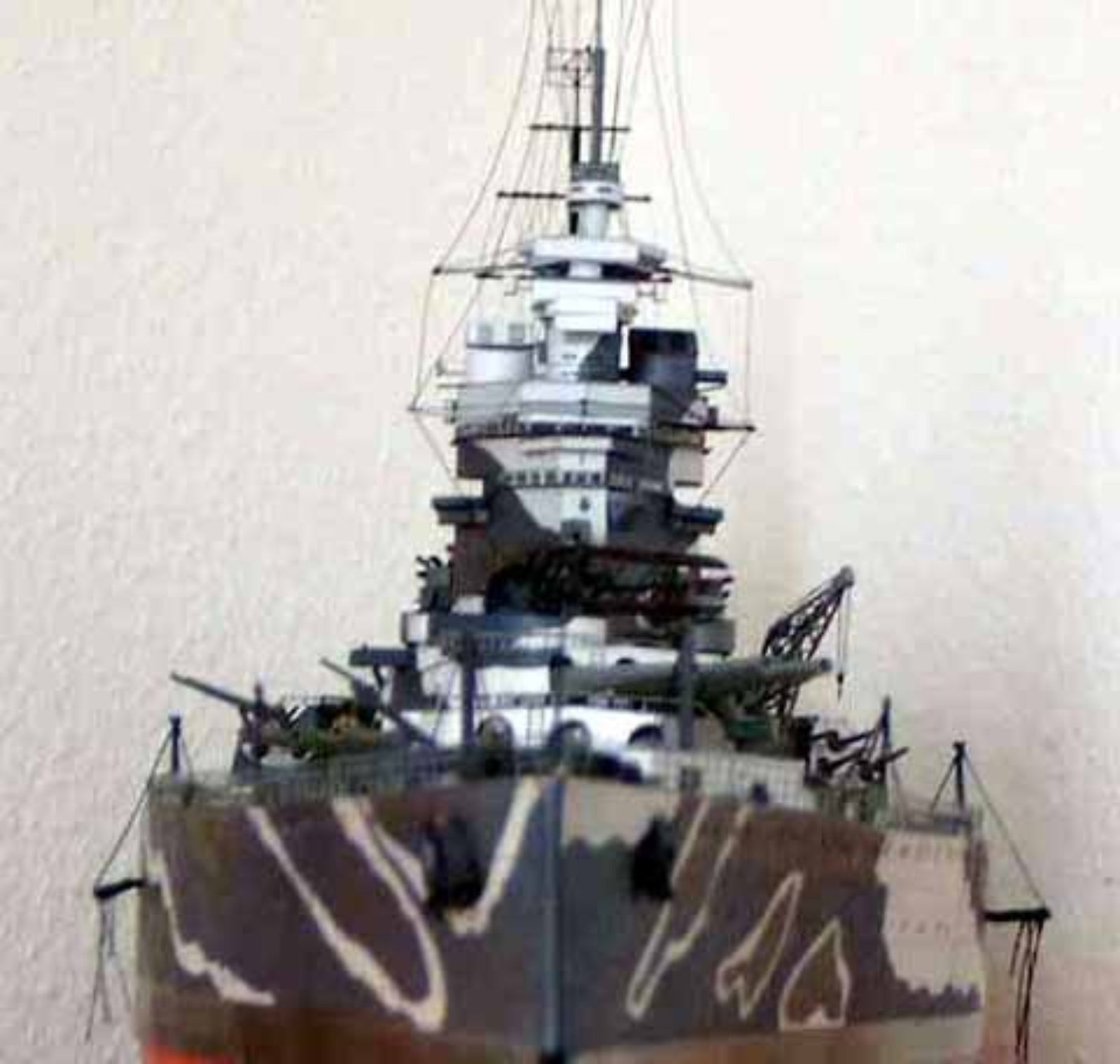 Papercraft Kit HMS Rodney Battleship 3d Paper Model Crafting Kit PDF ...