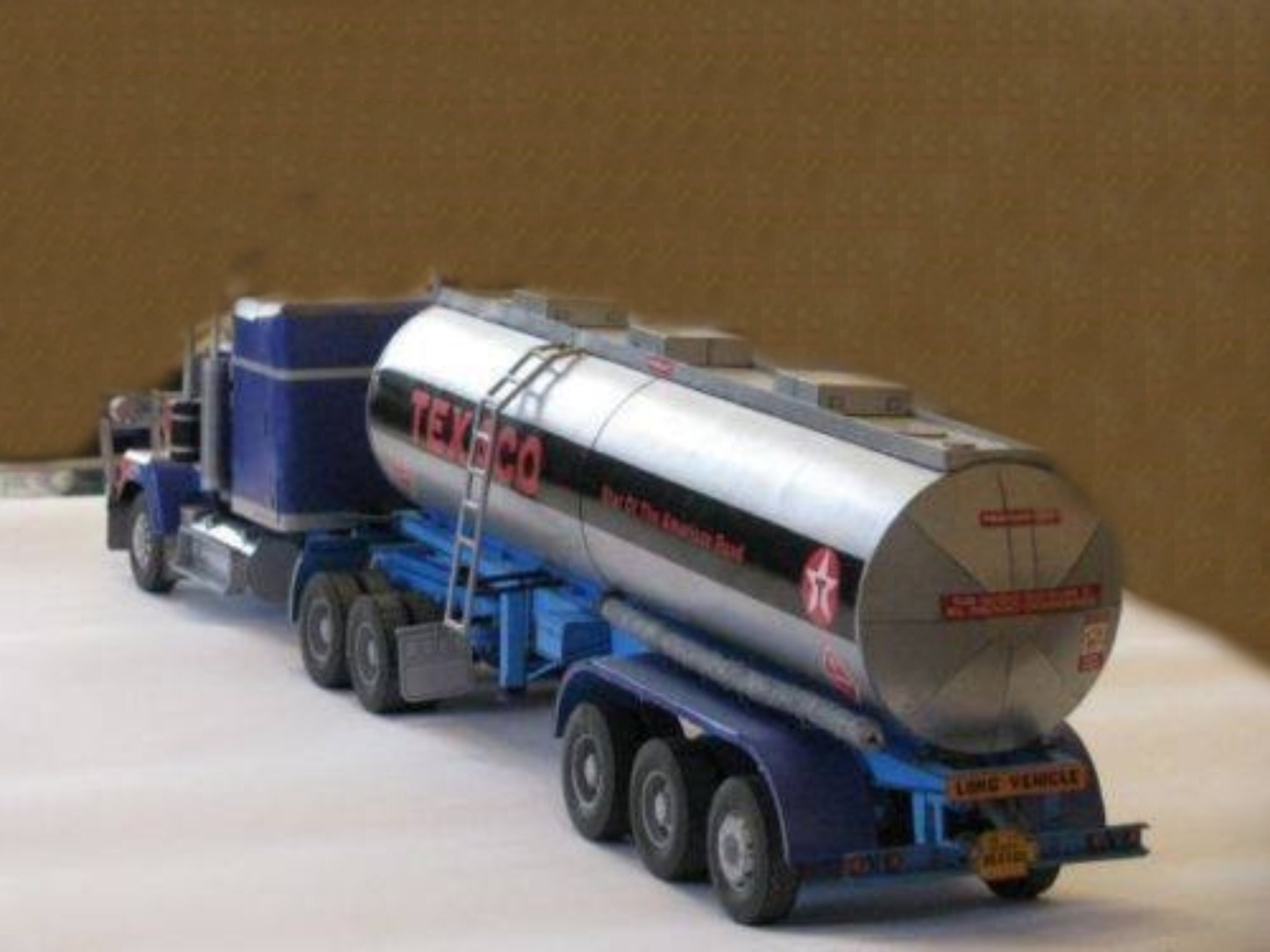 Papercraft Kit Mack Super-liner Truck 3d Paper Model Crafting Kit PDF ...