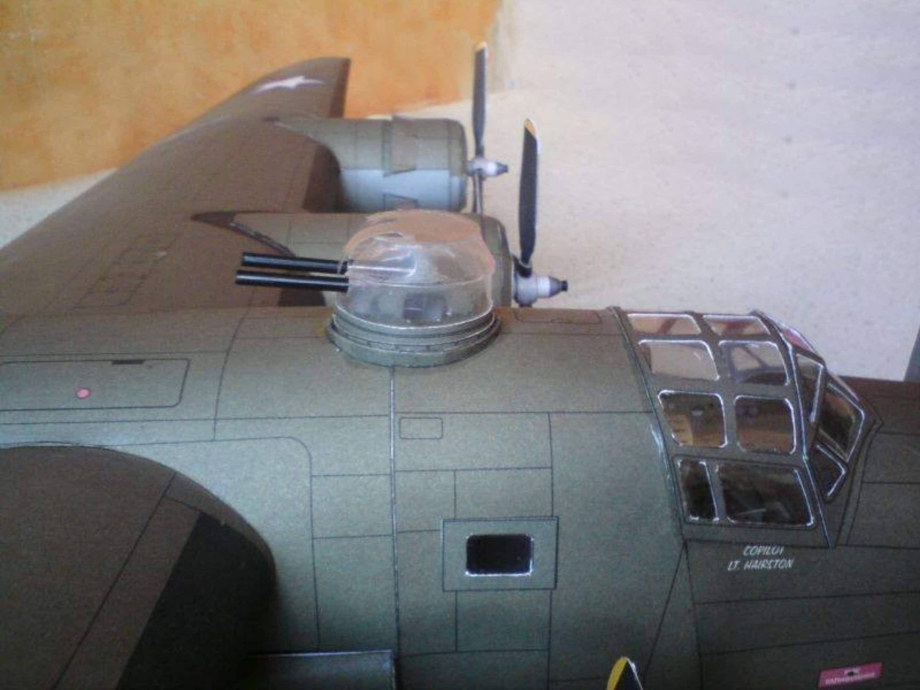 Papercraft Kit B-24 Liberator Airplane 3d Paper Model Crafting Kit PDF ...