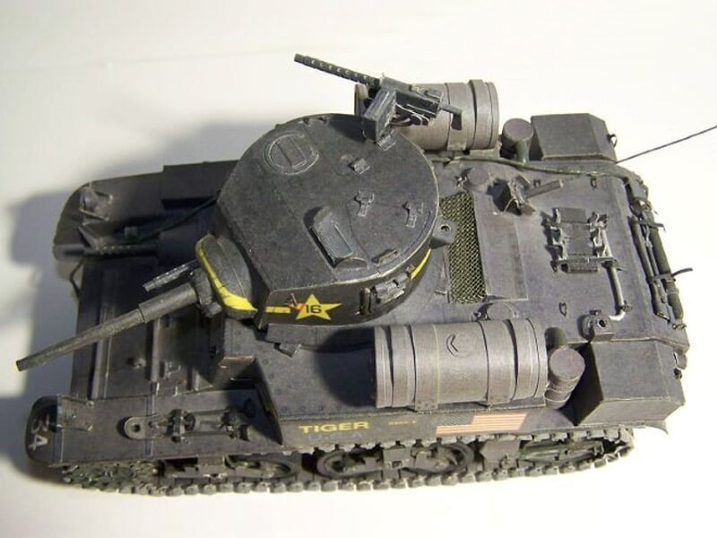 Kit PaperCraft M3A1 Stuart US Tank Kit de création de modèle 3D en ...
