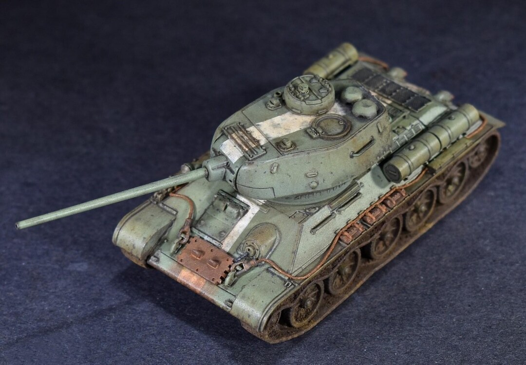 Papercraft Kit T-34 Tank 3d Paper Model Crafting Kit PDF Plans to Print ...
