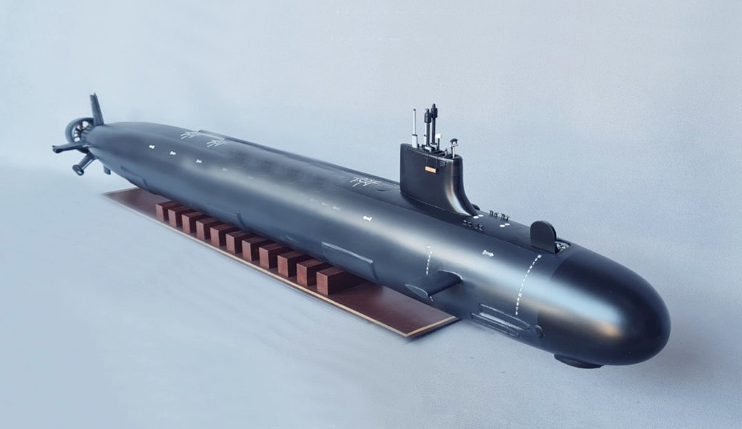 Papercraft Kit USS Virginia Submarine 3d Paper Model Crafting Kit PDF ...