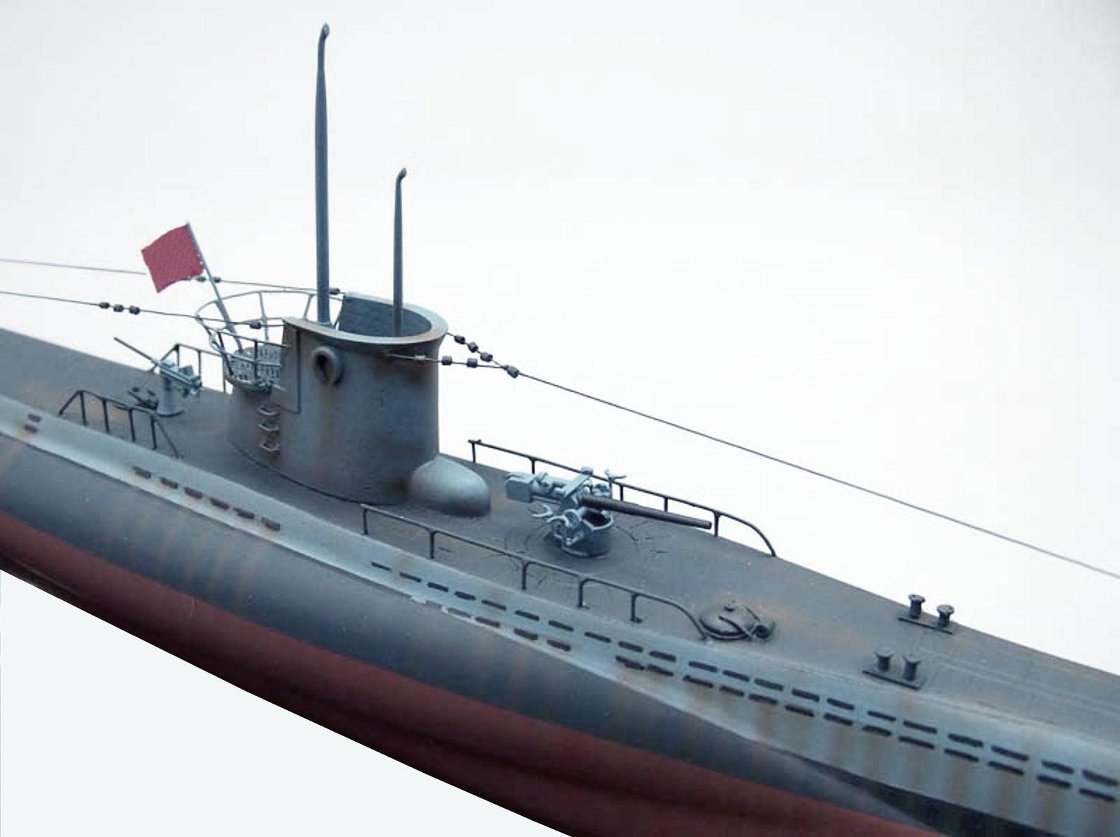 Papercraft Kit VII-A U-boat Submarine 3d Paper Model Crafting Kit PDF ...