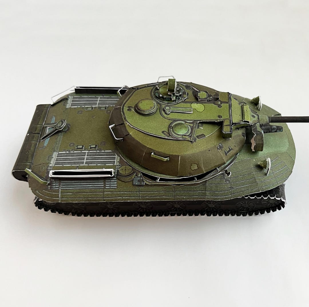 Papercraft Kit Object 279 Experimental Soviet Tank 3d Paper Model Easy ...