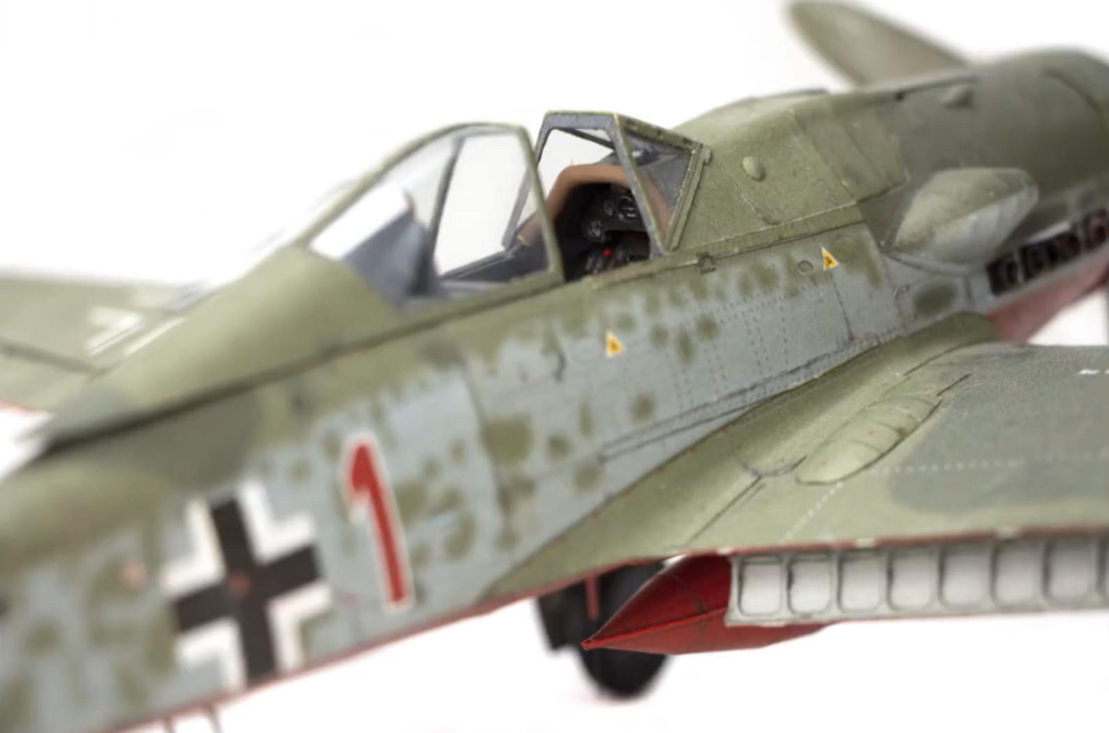Papercraft Kit Focke-wulf Fw 190 D-9 Airplane 3d Paper Model Crafting ...