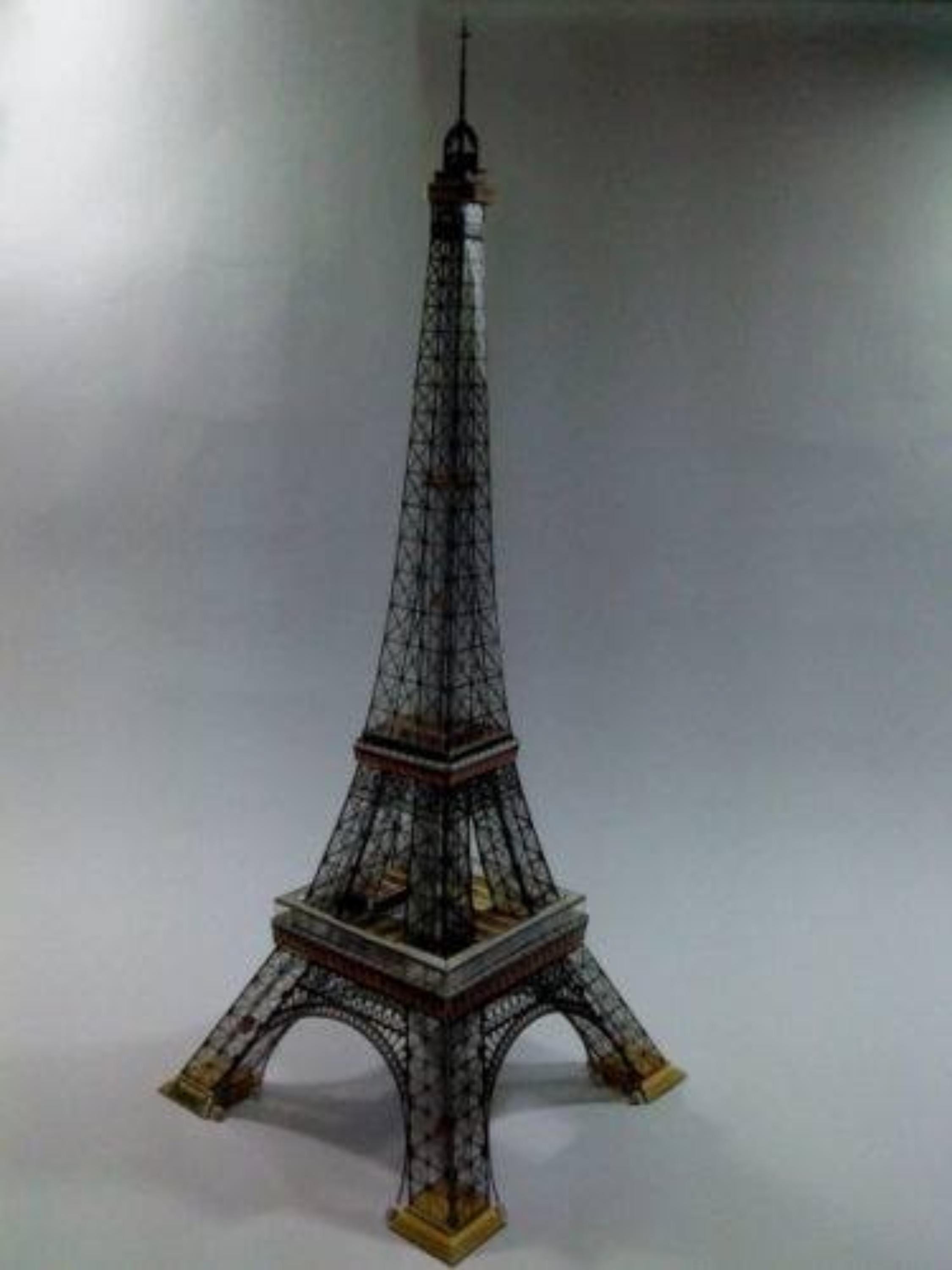 Kit PaperCraft Torre Eiffel París Francia Modelo de papel 3D ...