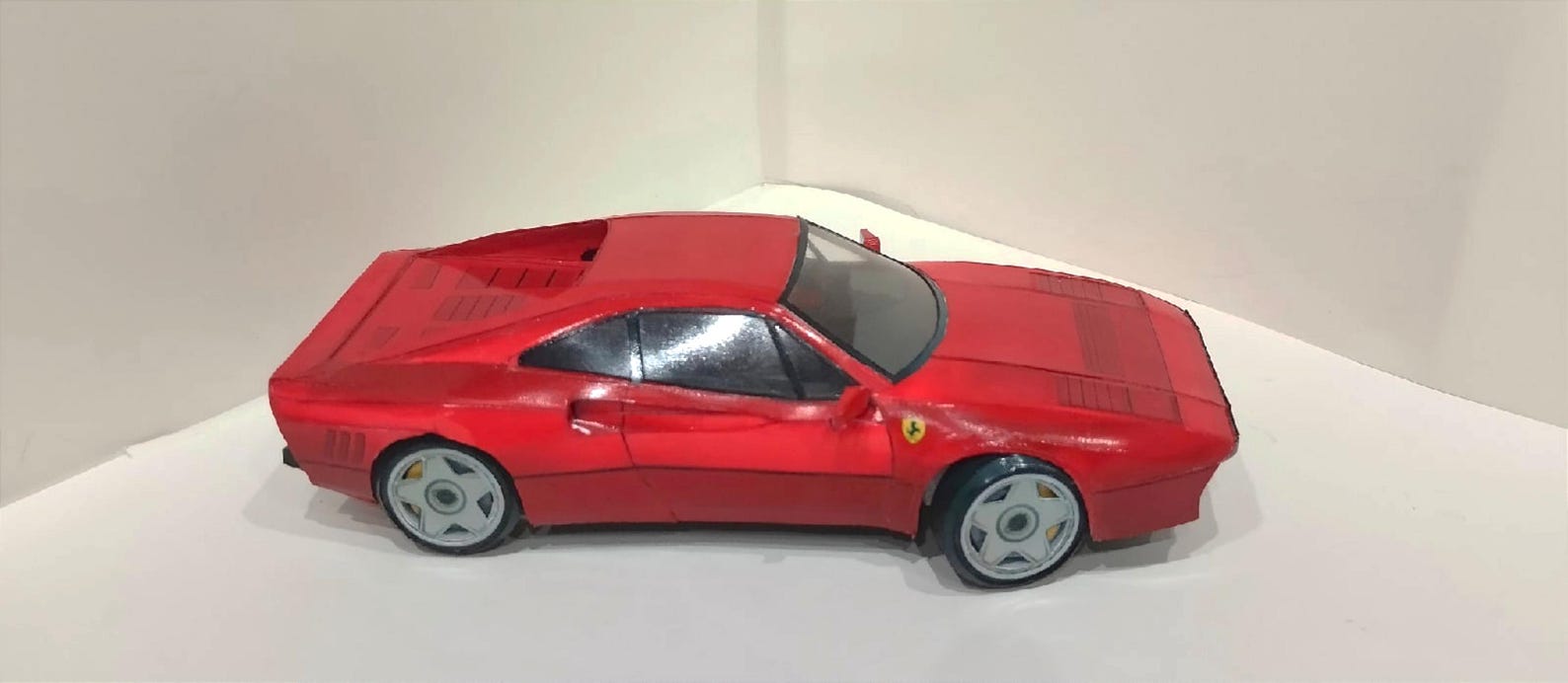Papercraft Kit Ferrari GTO 288 Car 3d Paper Model Crafting Kit PDF ...