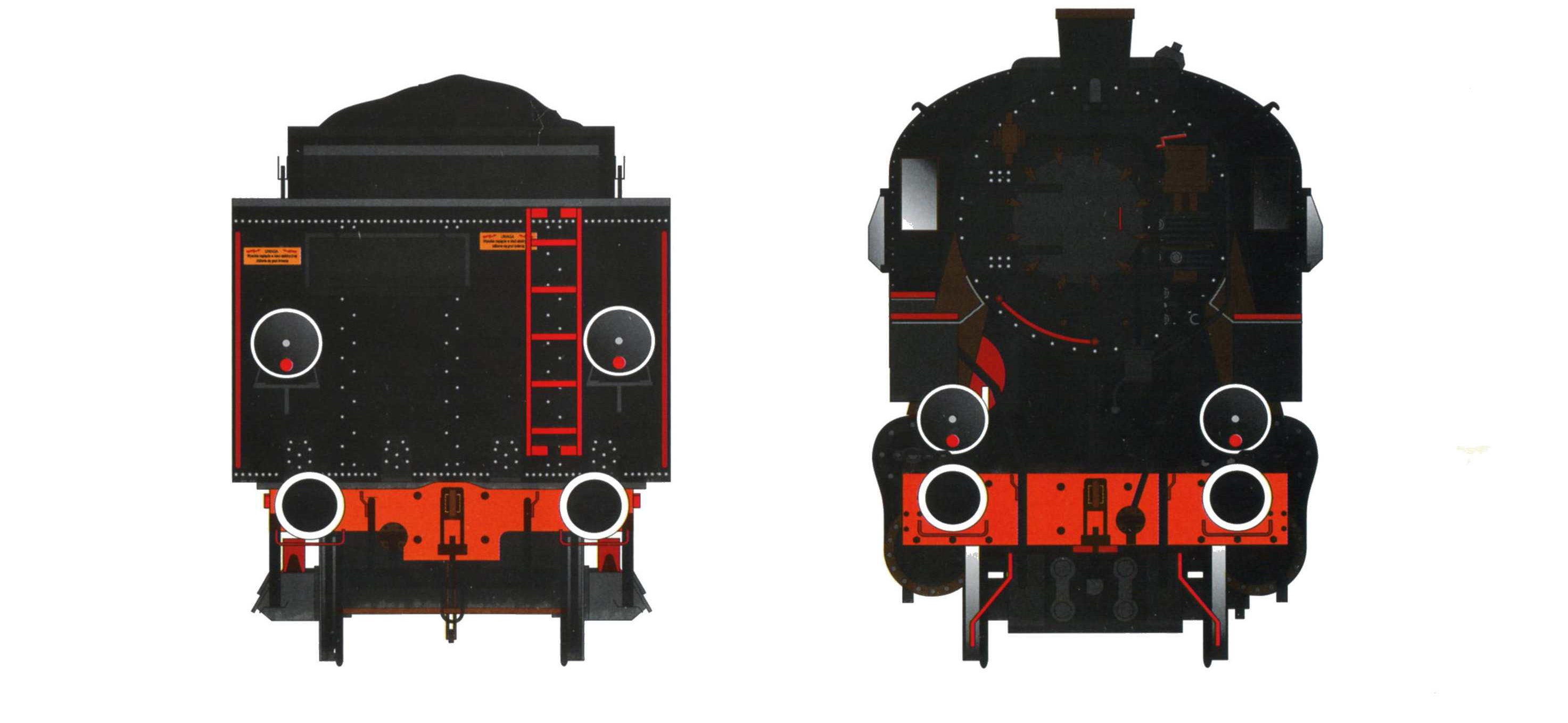 Papercraft Kit Locomotive 3d Paper Model Crafting Kit PDF Plans to ...