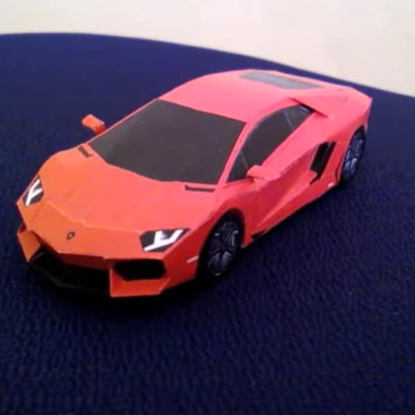 Paper Car 3d Pdf - Etsy