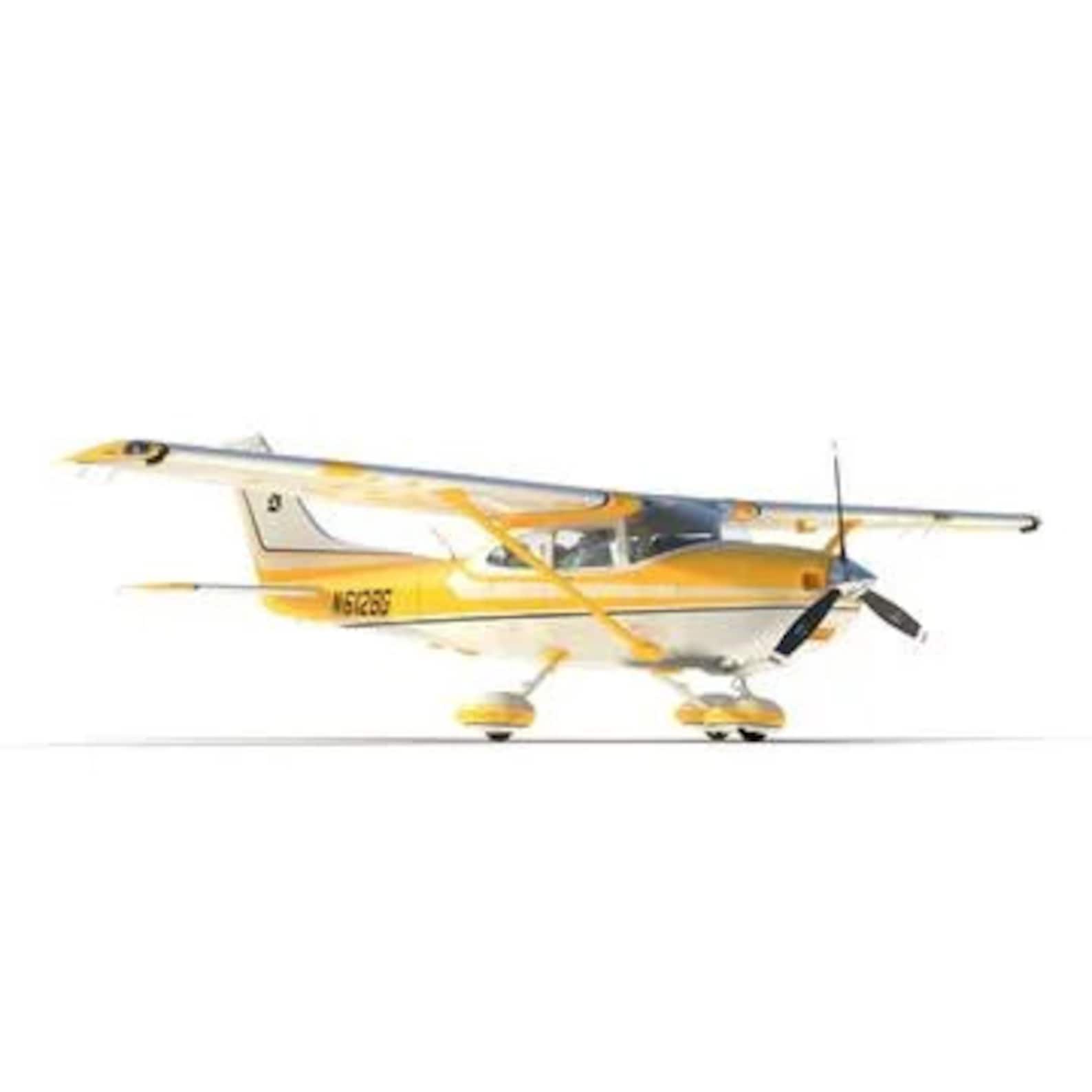 Papercraft Kit Cessna Airplane 3d Paper Model Crafting Kit PDF Plans to ...