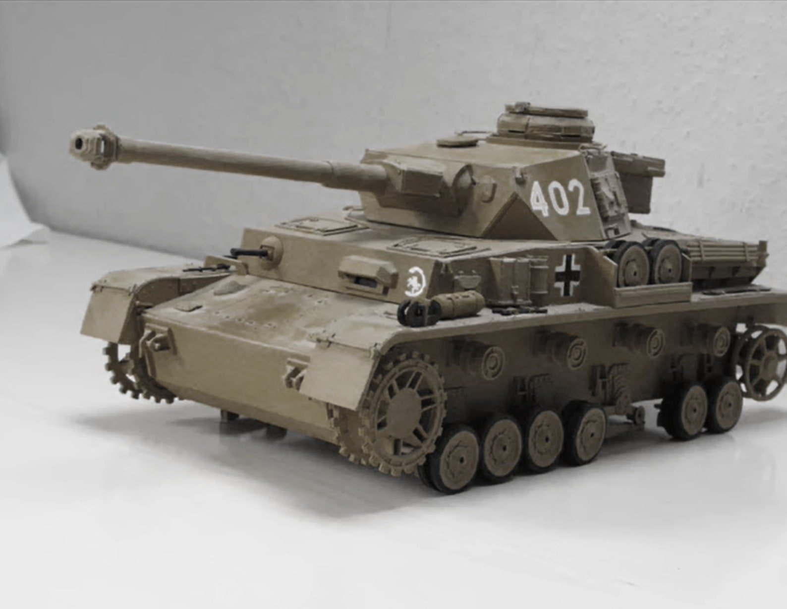 Papercraft Kit Panzer IV Tank 3d Paper Model Crafting Kit PDF Plans to ...