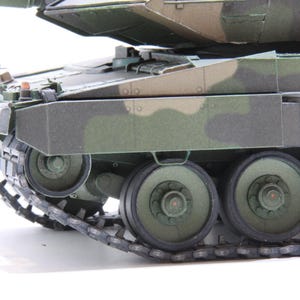 Papercraft Kit Leopard 2A5 Tank 3d Paper Model Crafting Kit PDF Plans ...