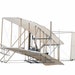 Papercraft Kit Wright Brothers Flyer 1 Airplane 3d Paper Model Crafting ...