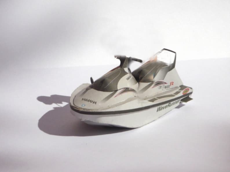 Papercraft Kit Water Scooter 3d Paper Model Crafting Kit PDF Plans to ...