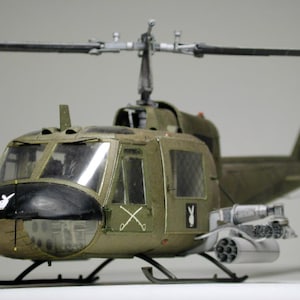 Papercraft Kit Bell Helicopter 3d Paper Model Crafting Kit PDF Plans to ...