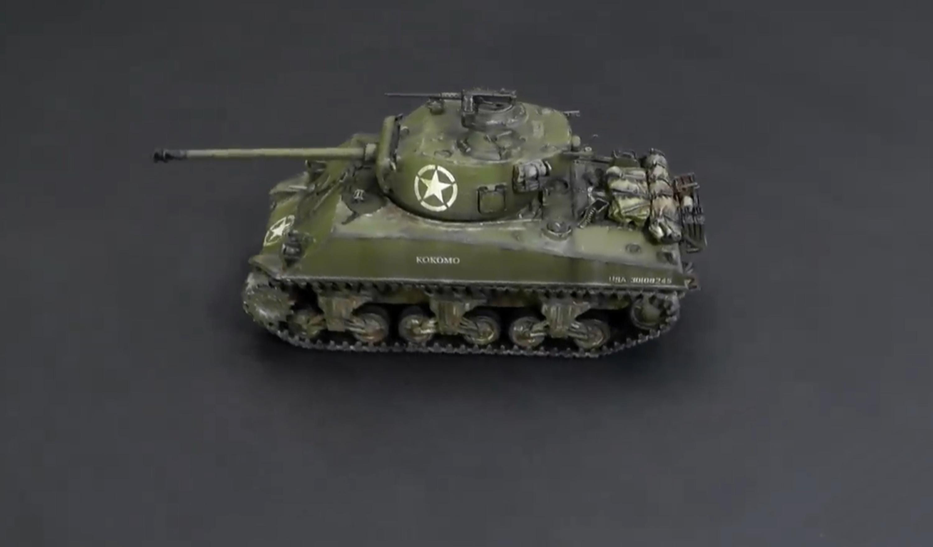 Papercraft Kit Sherman Tank 3d Paper Model Crafting Kit PDF Plans to ...