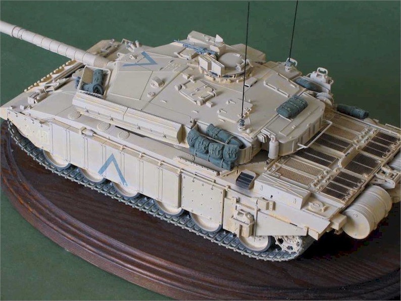 Papercraft Kit Challenger Tank 3d Paper Model Crafting Kit PDF Plans to ...