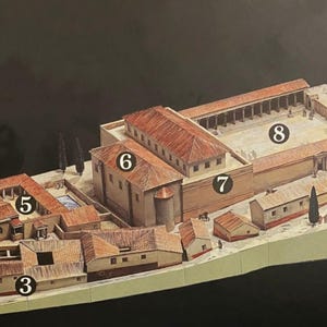 Papercraft Kit Ancient Roman City Glanum 3d Paper Model Crafting Kit ...