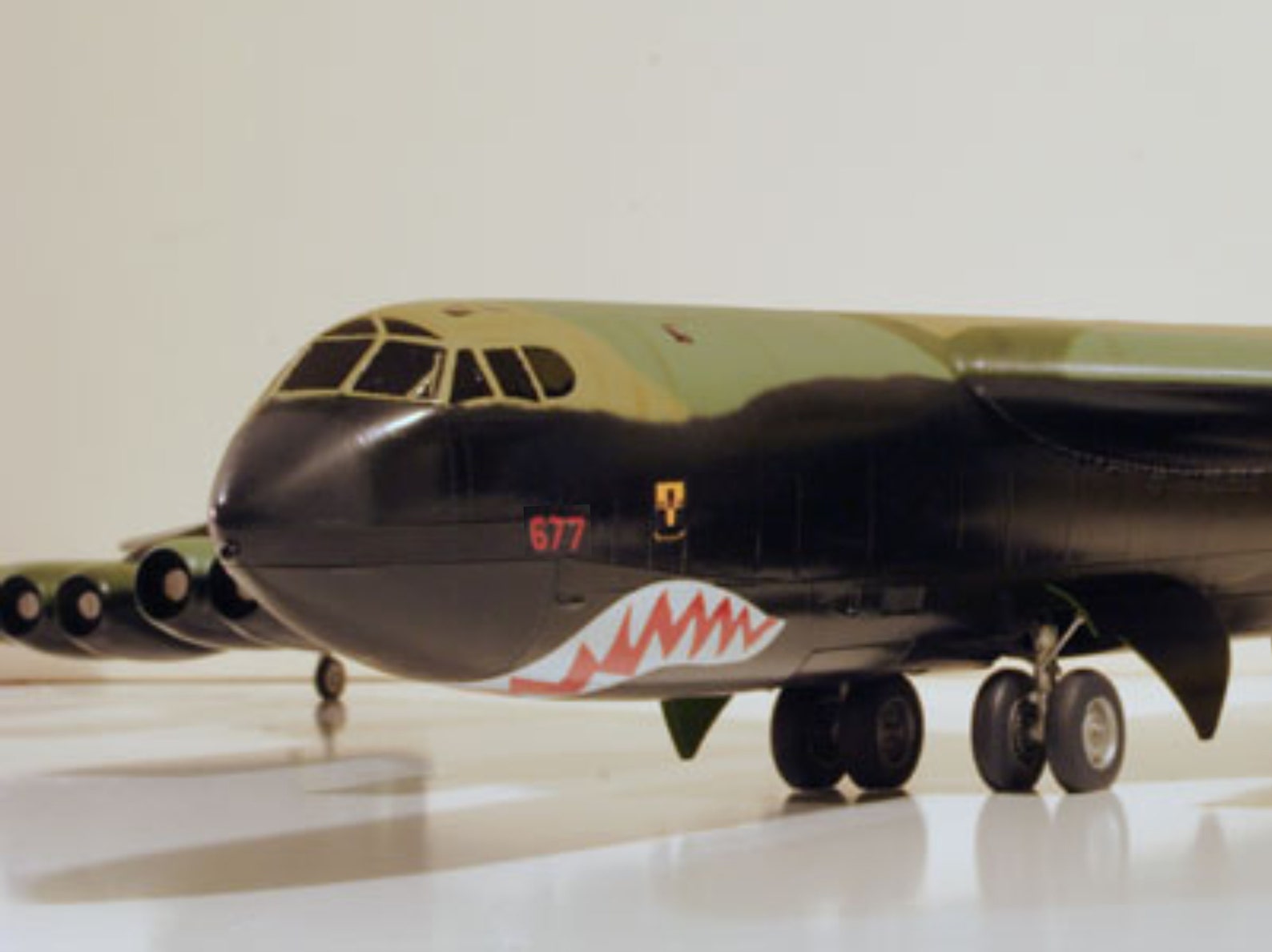 Papercraft Kit B-52 Stratofortress Airplane 3d Paper Model Crafting Kit ...