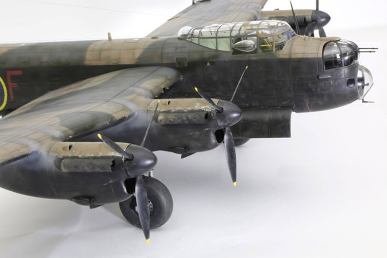 Papercraft Kit Lancaster Plane 3d Paper Model Crafting Kit PDF Plans to ...