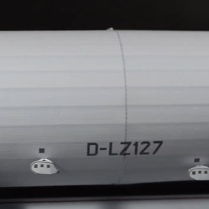 Papercraft Kit Zeppelin 3d Paper Model Crafting Kit PDF Plans to Print ...