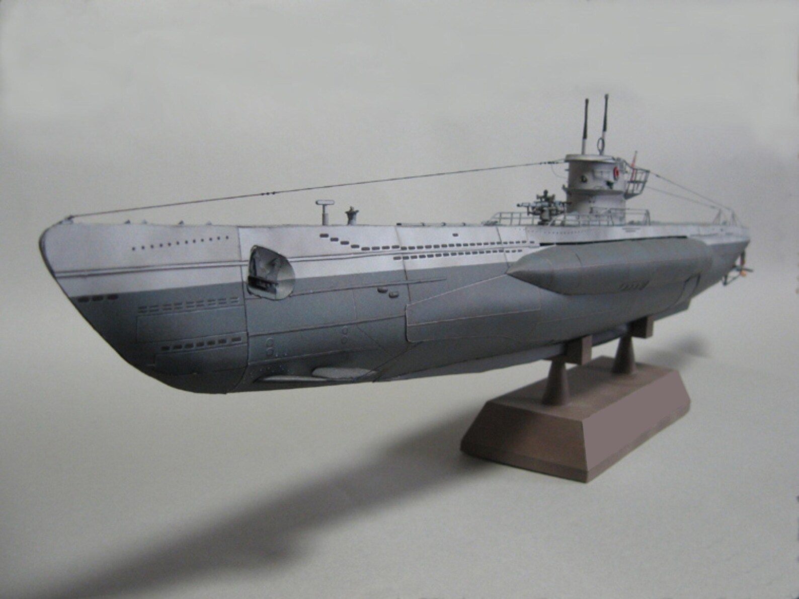 Papercraft Kit VII-C U-boat Submarine 3d Paper Model Crafting Kit PDF ...
