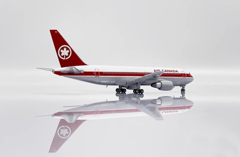 Papercraft Kit 767 Airplane 3d Paper Model Crafting Kit PDF Plans to ...