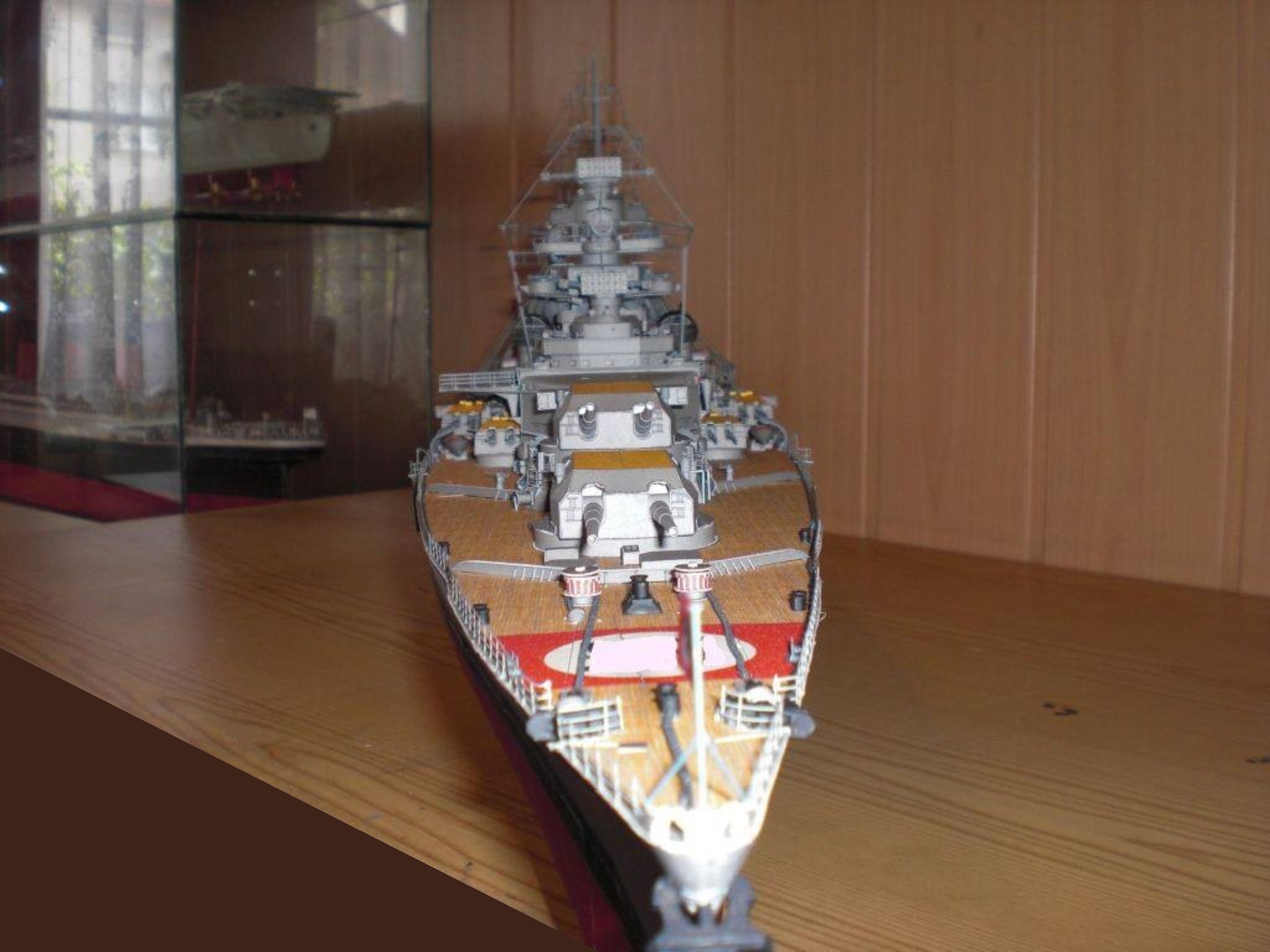 Papercraft Kit Bismarck Battleship 3d Paper Model Crafting Kit PDF ...