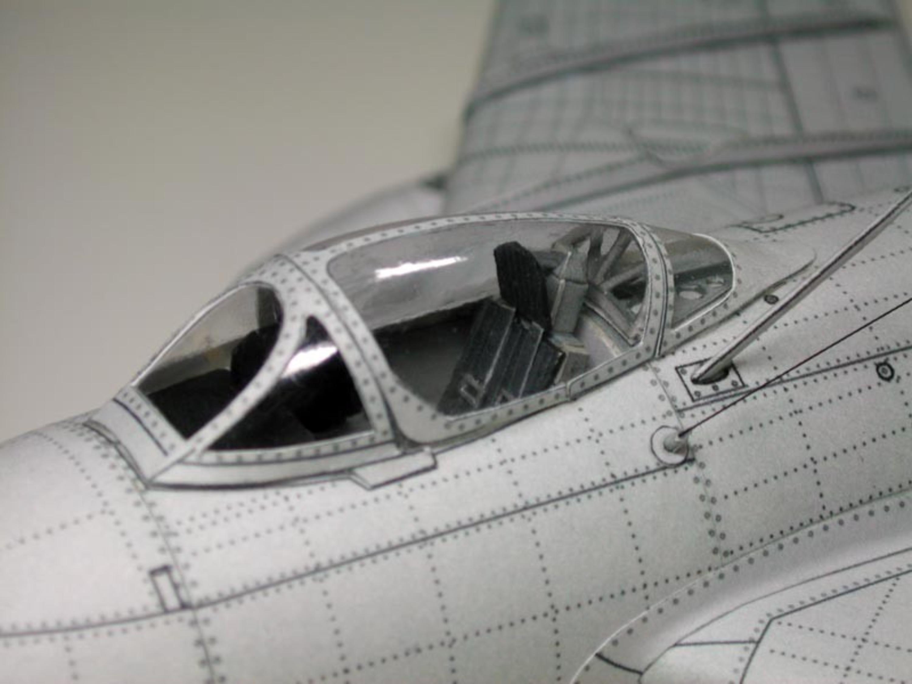 Papercraft Kit Mig-15 Fagot Airplane 3d Paper Model Crafting Kit PDF ...