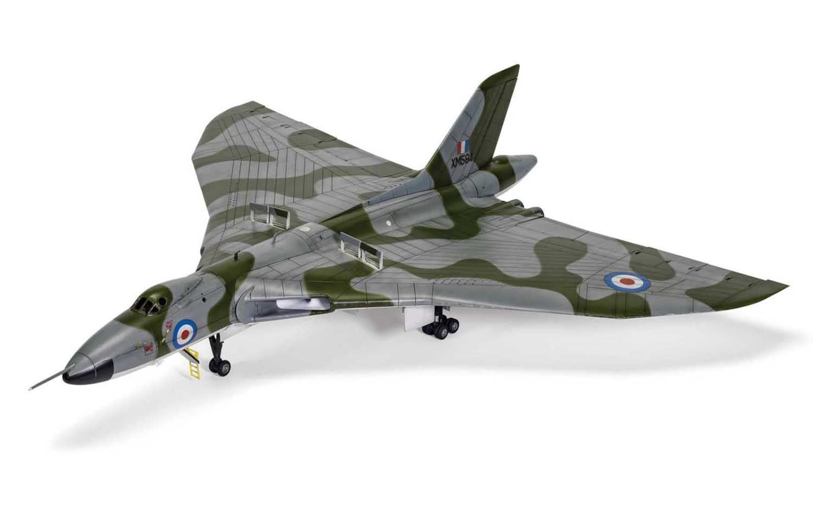 Papercraft Kit Vulcan Airplane 3d Paper Model Crafting Kit PDF Plans to ...