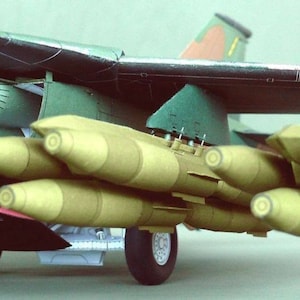 Papercraft Kit F-111 Aardvark Airplane 3d Paper Model Crafting Kit PDF ...