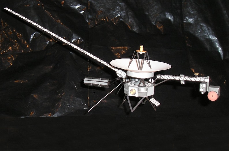 Papercraft Kit Voyager 48 Probe 3d Paper Model Crafting Plans DIY ...