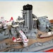 Papercraft Kit Fuso Dreadnought Battleship 3d Paper Model Crafting Kit ...
