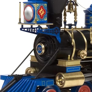 Papercraft Kit Jupiter Central Pacific Railroad #60 Locomotive 3d Paper ...