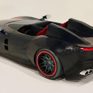 Papercraft Kit Ferrari F40 Car 3d Paper Model Crafting Kit PDF Plans to ...