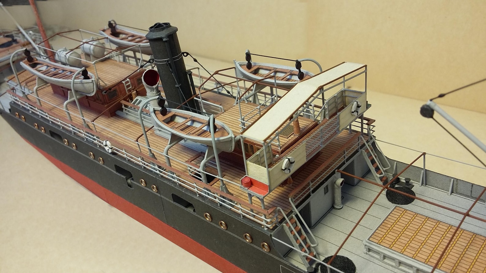 Papercraft Kit MV Liemba Graf Von Goetzen Ship 3d Paper Model Crafting ...