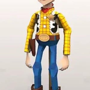 Papercraft Woody Jessie Bullseye Toy Story 3d Paper Model Crafting Kit ...