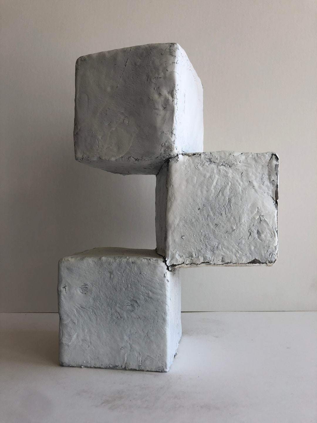 Stack Cubes 3d Paper Model Kit. Shelf Decoration Art. PDF File With ...