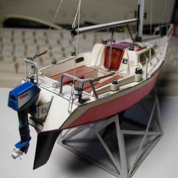 Sailboat Model - Etsy