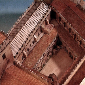 Papercraft Kit Palais Des Papes France 3d Paper Model Crafting PDF ...