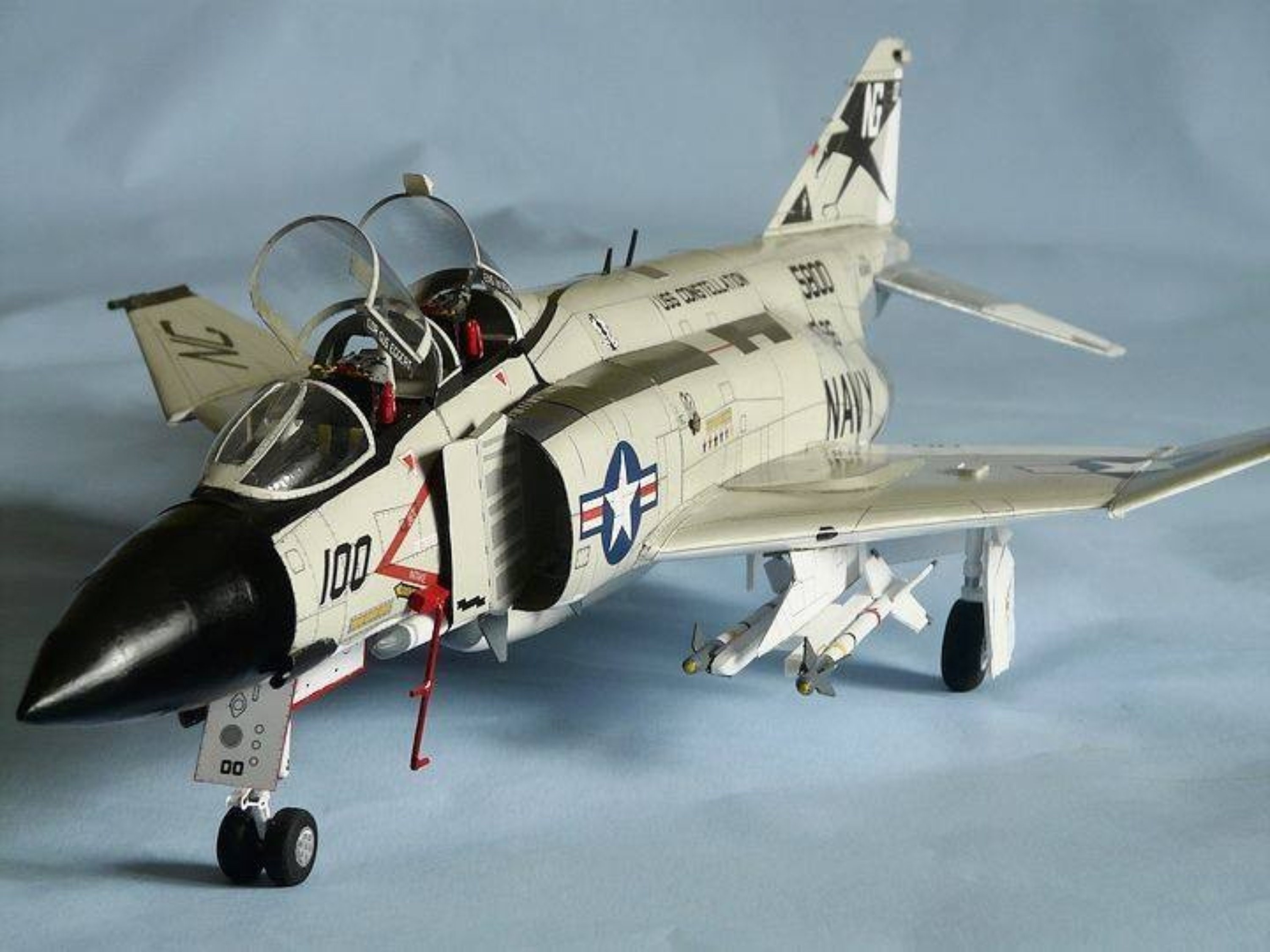 Papercraft Kit F-4 Phantom Plane 3d Paper Model Crafting Kit PDF Plans ...