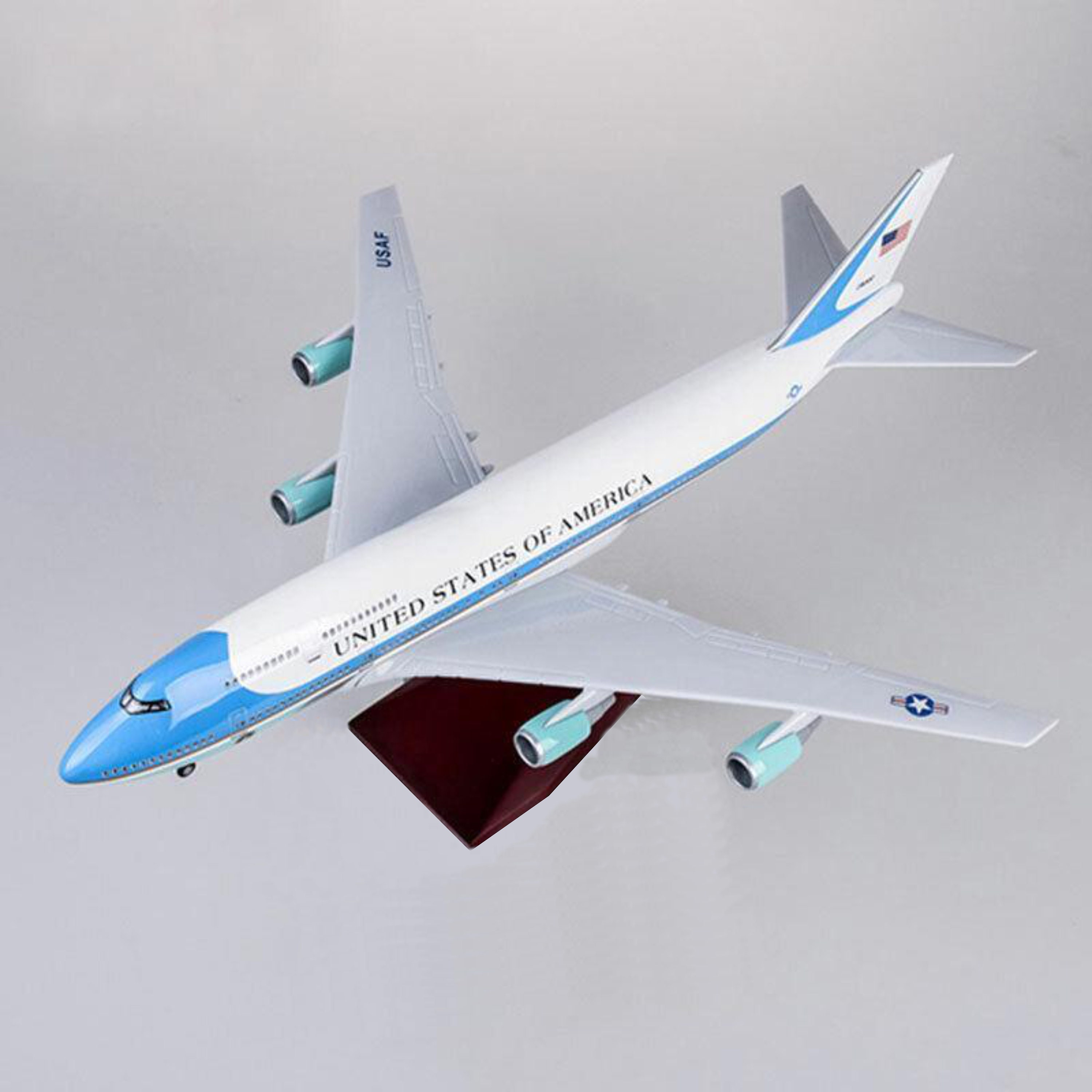 Papercraft Kit Boeing 747 Airplane 3d Paper Model Crafting Kit PDF ...