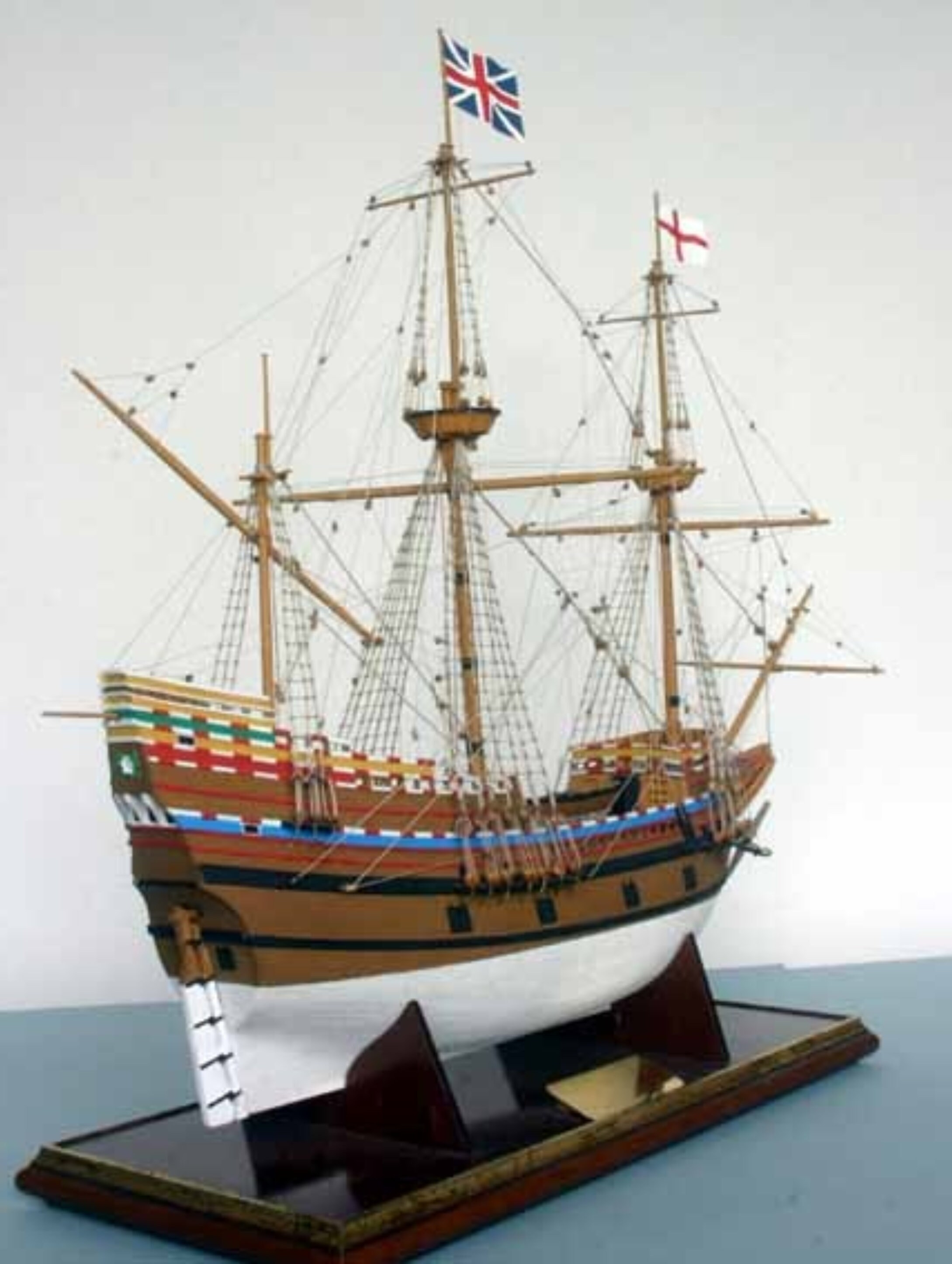 Papercraft Kit Mayflower Sailing Ship 3d Paper Model Crafting Kit PDF ...